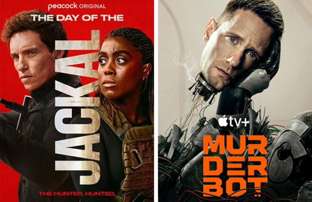 TV Reviews: The Day of the Jackal (Peacock) + MURDERBOT (AppleTV) – binge-worthy series to add ...